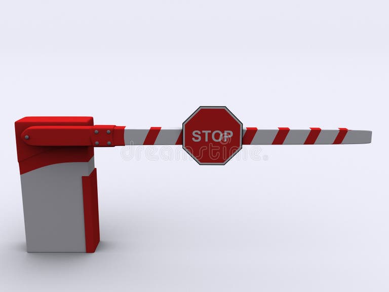 Red Stop Sign Barrier Stock Illustrations – 3,547 Red Stop Sign Barrier ...