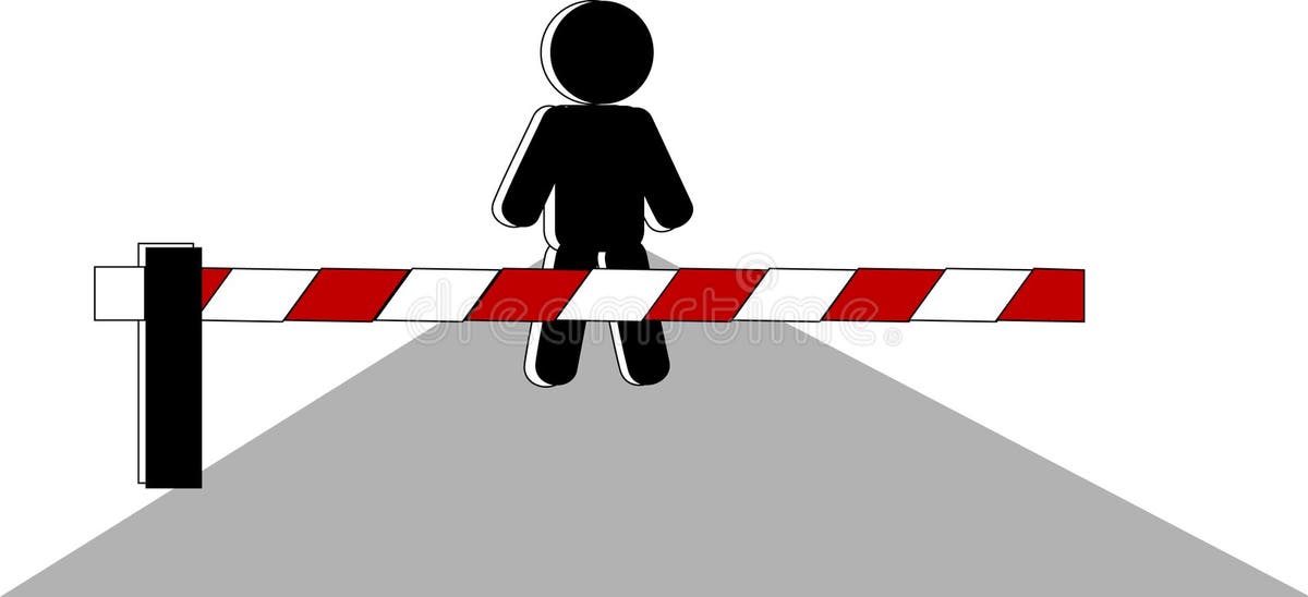 Symbolic Barrier Stock Illustrations – 915 Symbolic Barrier Stock ...