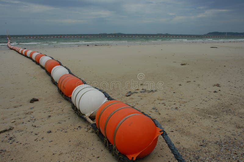 Floating Barrier for Control of Invasive Plant Water Hyacinth Stock ...