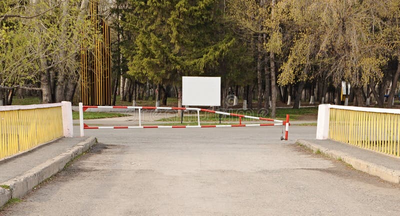 The barrier stock photo. Image of landscape, trees, outdoor - 31018578
