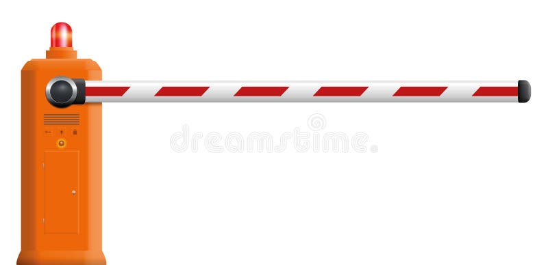 Gate Arm Barrier Stock Illustrations – 306 Gate Arm Barrier Stock ...