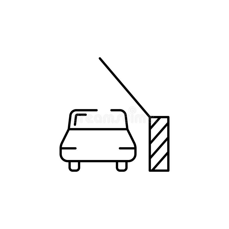 Barrier Icon. Element of Transportation Icon for Mobile Concept and Web ...