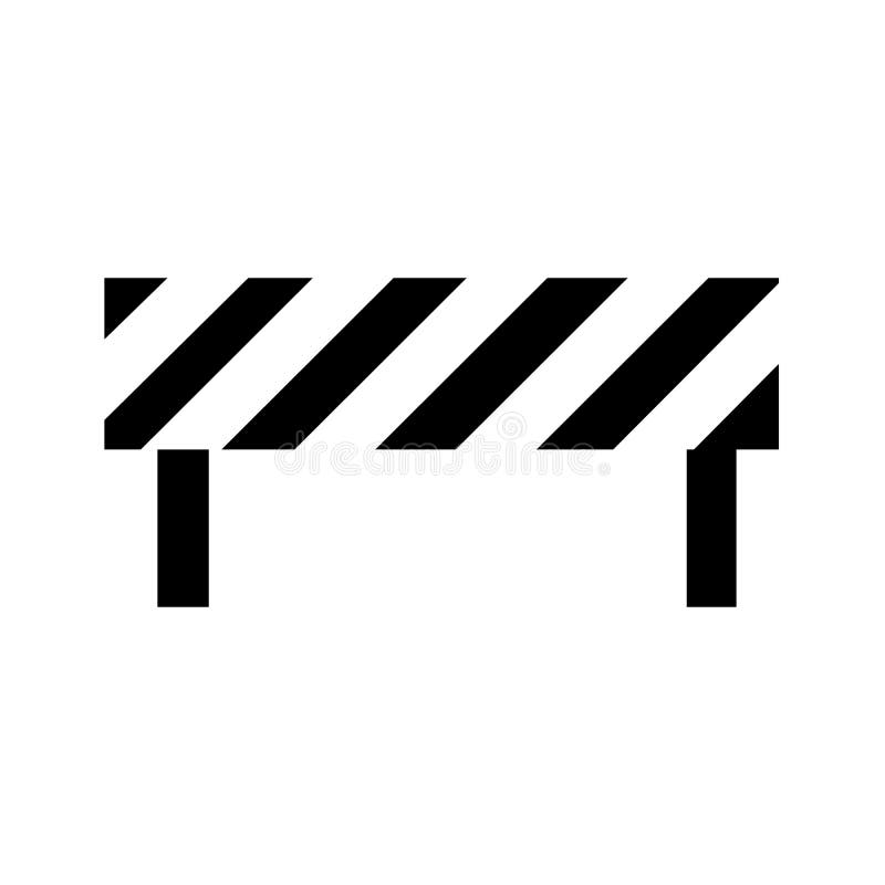 Barrier icon stock illustration. Illustration of barrier - 92193622