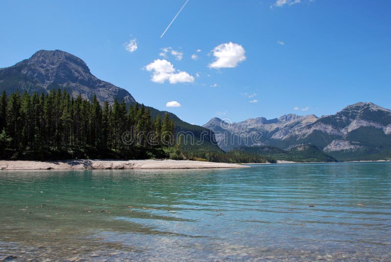 Barrier Lake Alberta stock photo. Image of water, north - 5841440