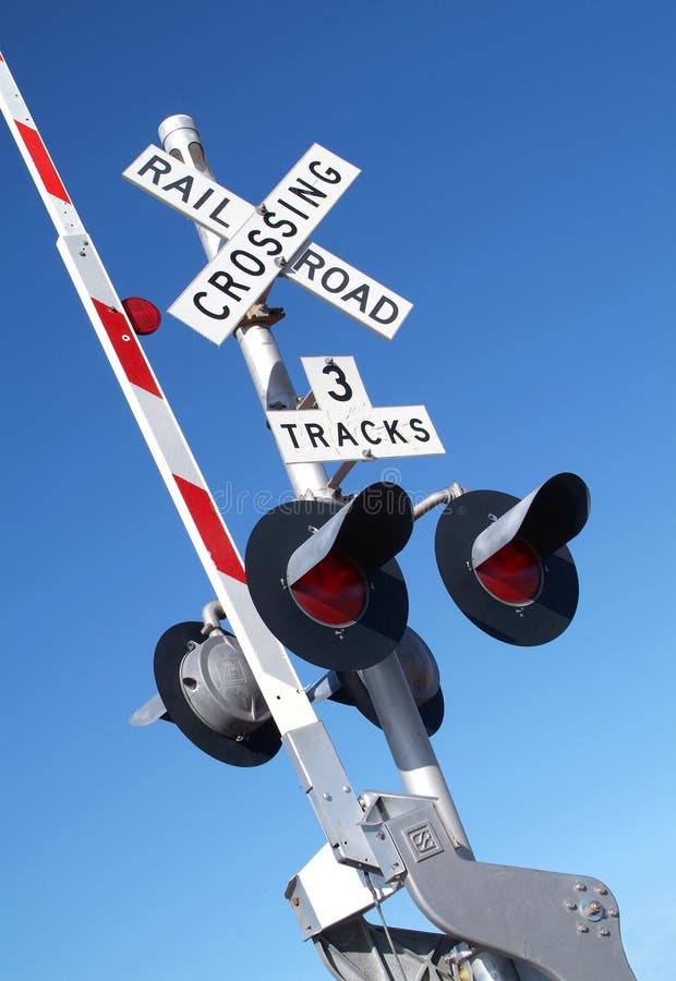 Barrier level crossing stock image. Image of level, safety - 15950697