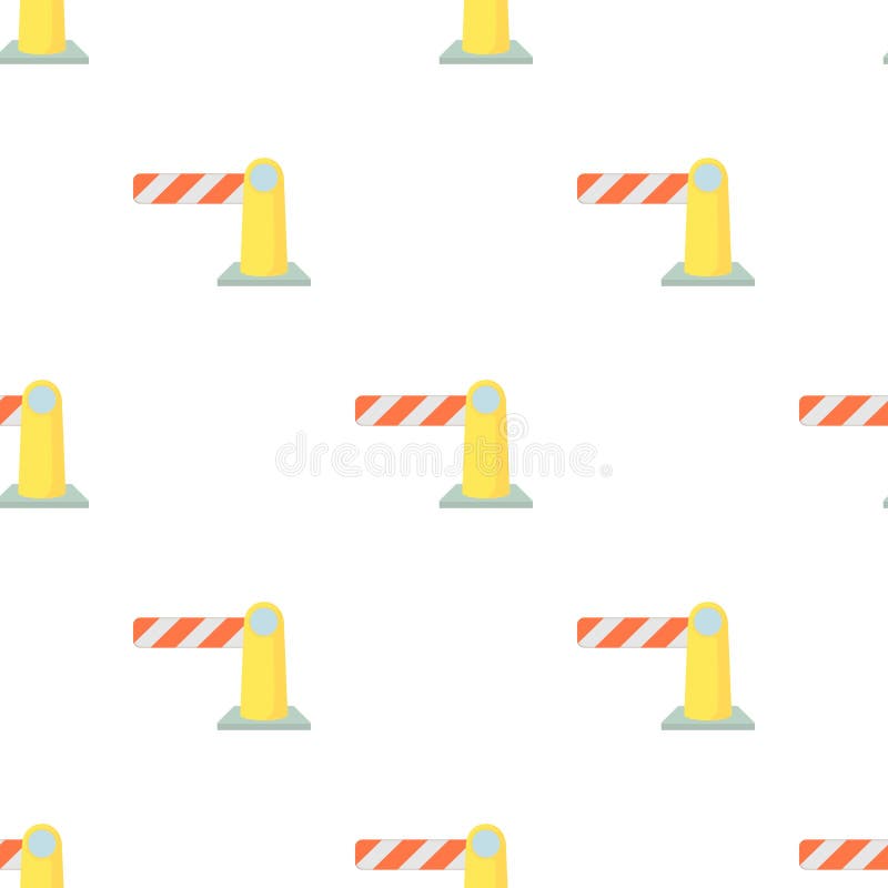 Barrier Pattern Seamless Vector Stock Vector - Illustration of ...