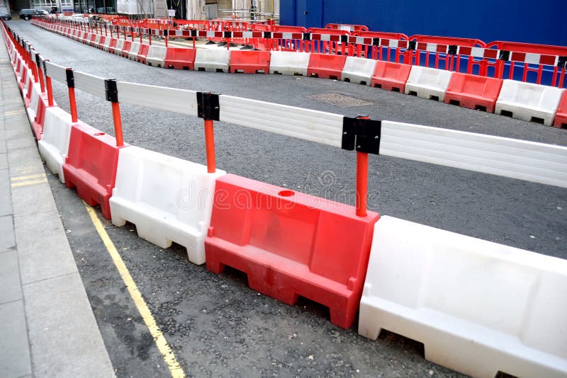 Barrier stock photo. Image of work, town, symbol, exterior - 64326142