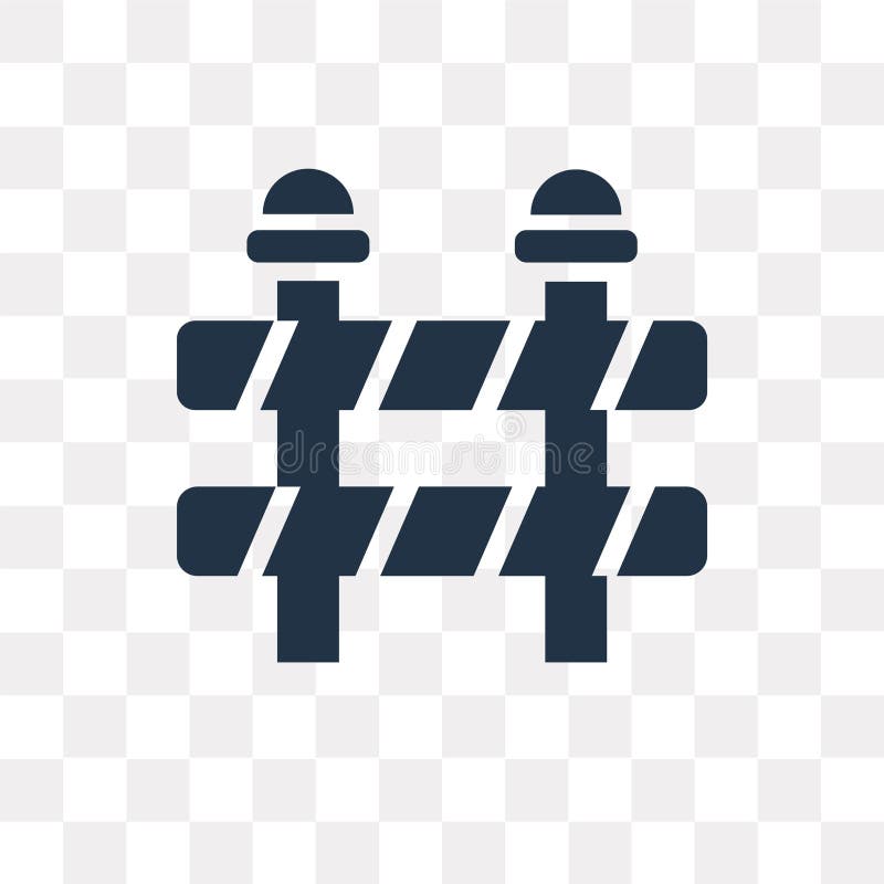 Barrier Icon Vector Isolated on White Background, Barrier Sign , Linear ...