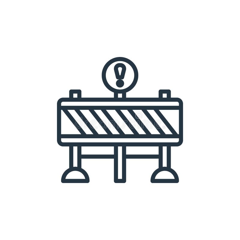 Barrier Icon. Filled Barrier Icon for Website Design and Mobile, App ...