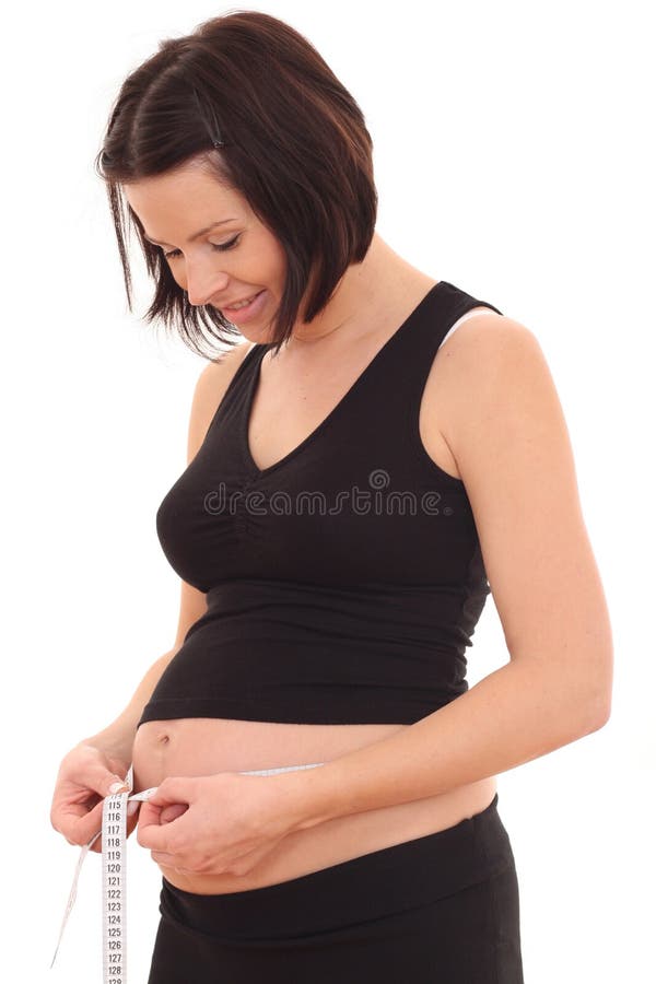 Barriga grande foto de stock. Imagem de medida, corpo - 3376842