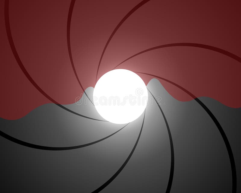 Barril de arma. Vector. ilustración del vector. Ilustración de james ...