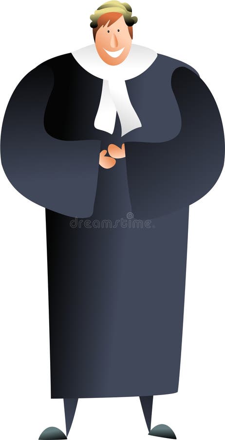 Barrister stock illustration. Illustration of barrister - 439426