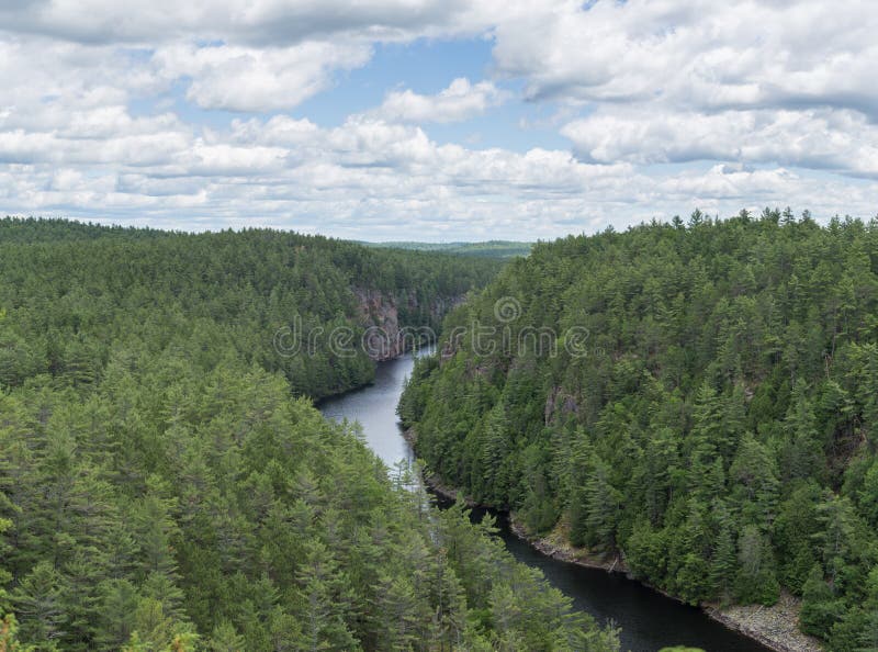 Barron Canyon - Algonquin Park Stock Image - Image of scenic ...