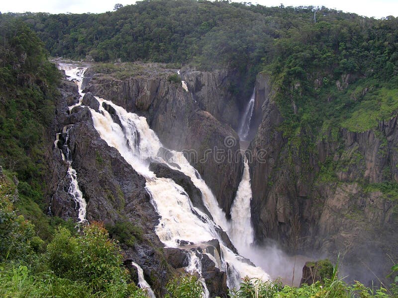 Barron Falls in Queensland, Australia Stock Photo - Image of queensland ...