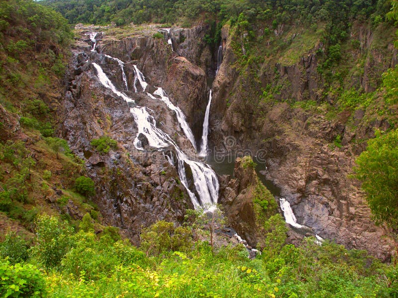 Barron Falls - Queensland, Australia Stock Photo - Image of gorge ...