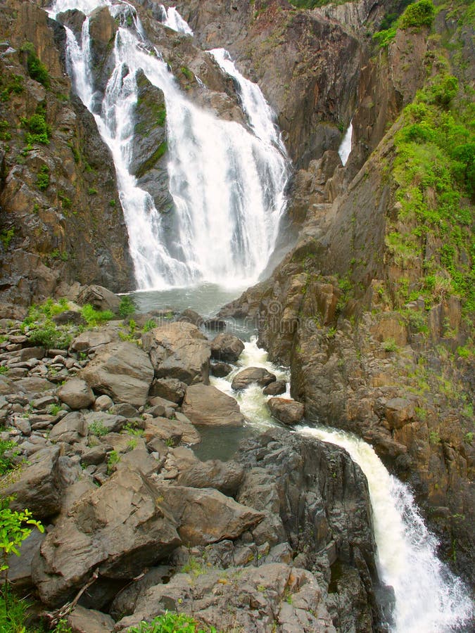 Barron Falls - Queensland, Australia Stock Photo - Image of gorge ...