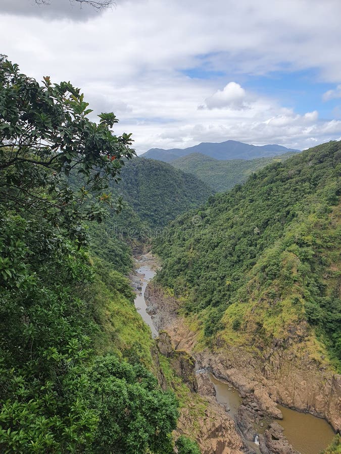 Barron River in Cairns Australia, at the Dam Wall Stock Photo - Image ...