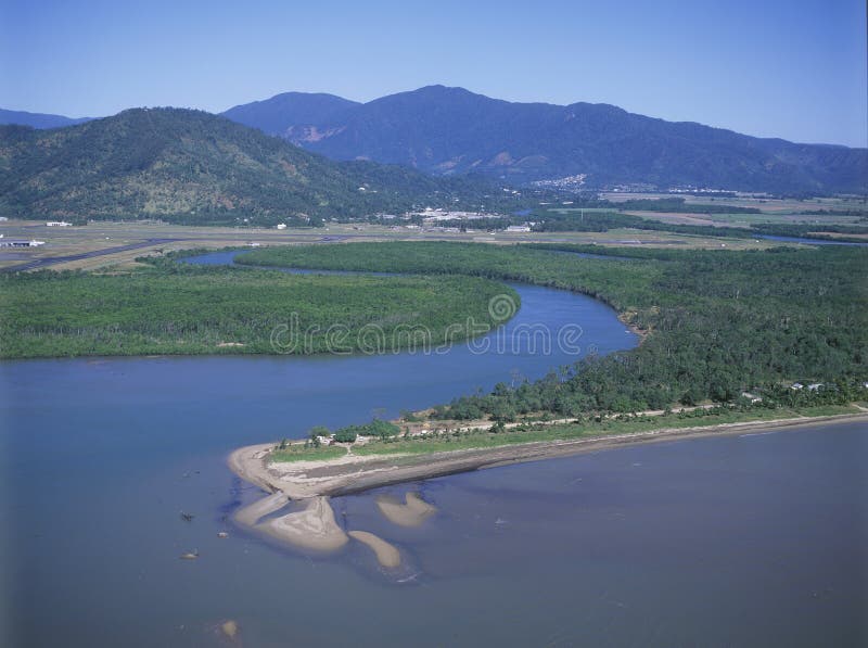 Barron River in Queensland, Australia Stock Image - Image of valley ...