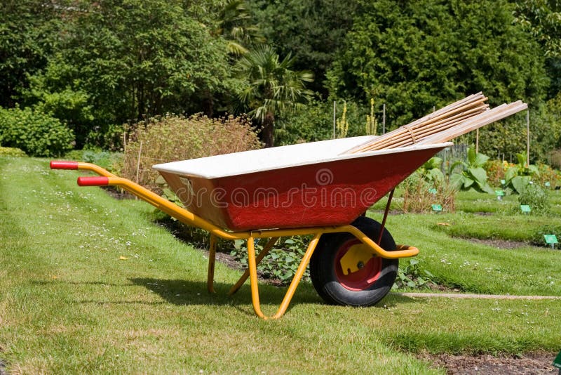 Barrow stock photo. Image of barrow, gardening, equipment - 6163824