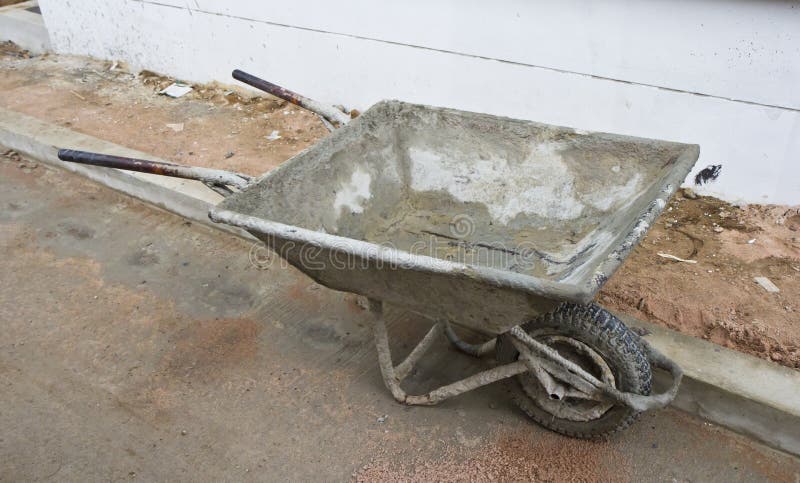 Barrow in construction. stock photo. Image of tools, outdoors - 29103242
