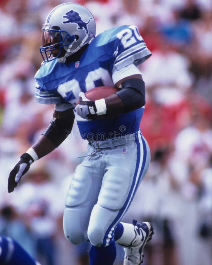 Barry Sanders Detroit Lions Redactionele Stock Foto - Image of ...