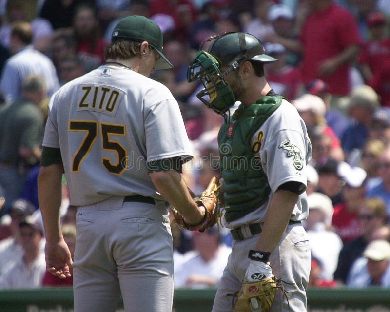 Barry Zito Et Jason Kendall Image stock éditorial - Image du couleur ...