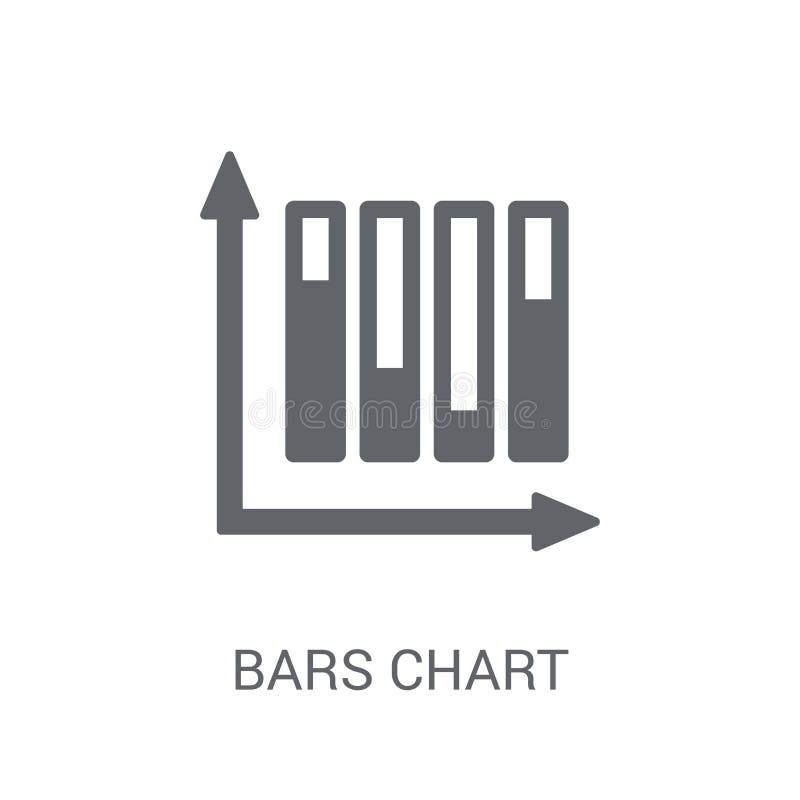 Bars Chart Analysis Linear Icon. Modern Outline Bars Chart Analy Stock ...