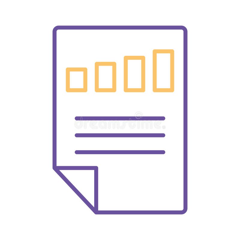 Bars Chart with Decrease Arrow Gradient Style Icon Vector Design Stock Vector - Illustration of ...