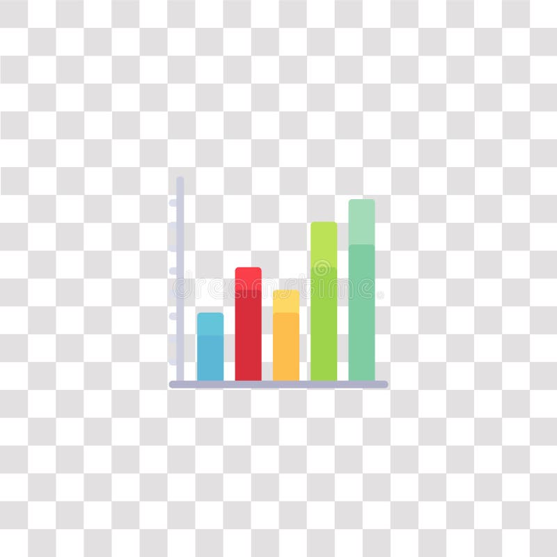 Bar Chart Icon Sign and Symbol. Bar Chart Color Icon for Website Design ...