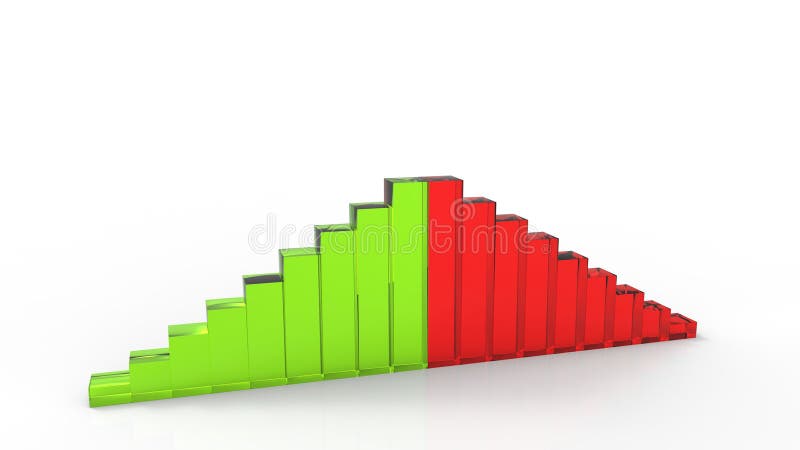 Red music bars stock illustration. Illustration of idea - 12551363