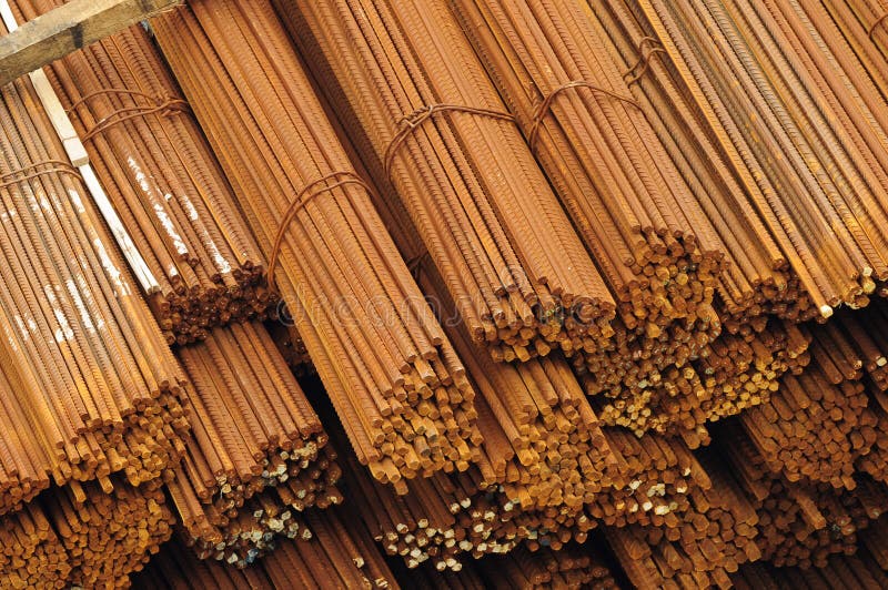 Modèle Et Bas De Barre De Renfort En Acier De Construction Et De ...