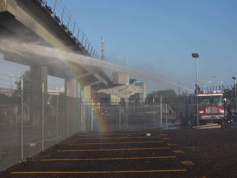 BART Fire editorial image. Image of rails, commute, bart - 35467835