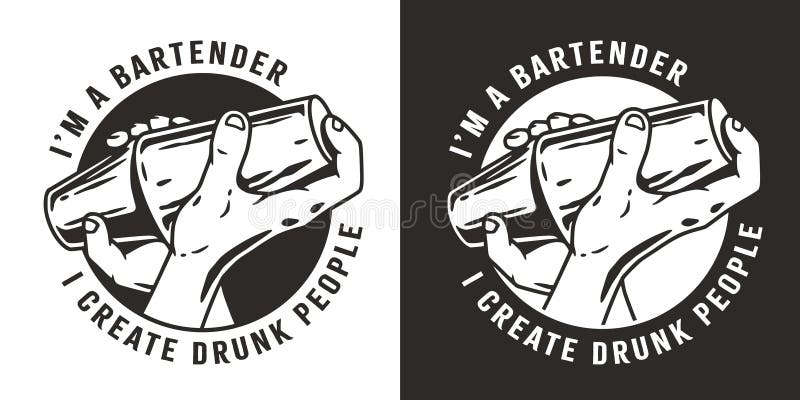 Bartender Boston Shaker in Hands for Bartending. Chromed Cocktail ...