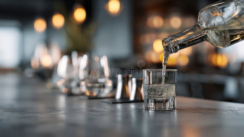 Whiskey Pouring Modern Bar Setting Stock Photos - Free & Royalty-Free ...