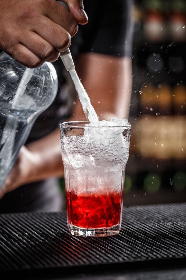 Pouring Soda stock image. Image of glass, pour, cola, hand - 67993