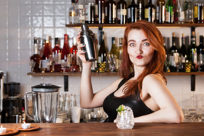 Bartender stock photo. Image of glass, beverage, barman - 57589374