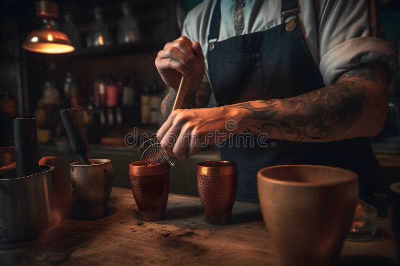 Bartender Tools Stock Illustrations 522 Bartender Tools Stock