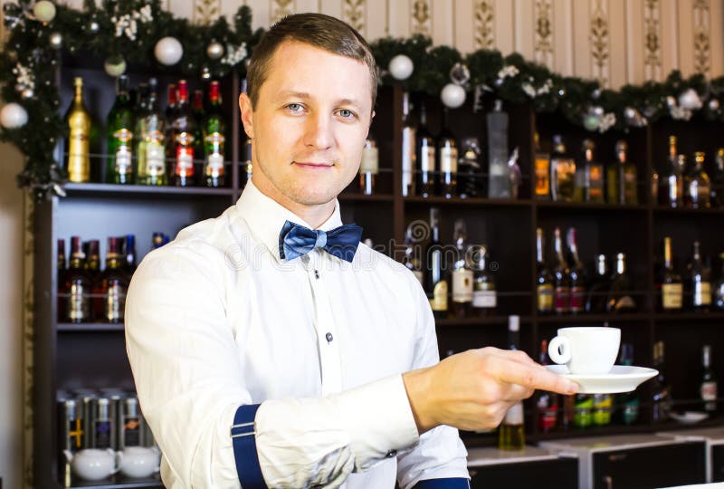 Bartender stock photo. Image of barkeeper, party, people - 36882106