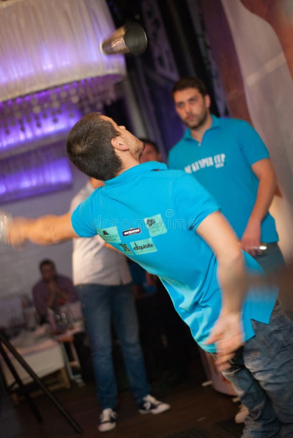 Bartenders cup 3 editorial photography. Image of play - 27754057