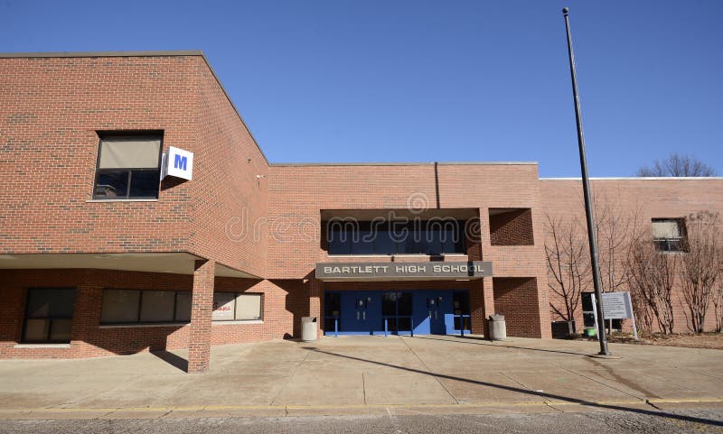 Bartlett High School Bartlett, TN Imagen de archivo editorial - Imagen ...