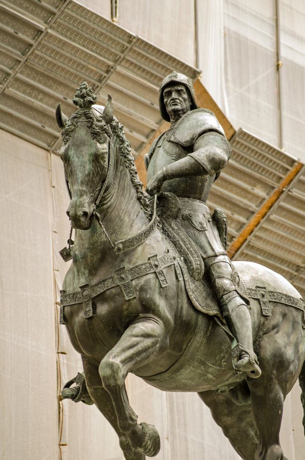 Bartolomeo Colleoni Monument, Venecia Imagen de archivo - Imagen de ...
