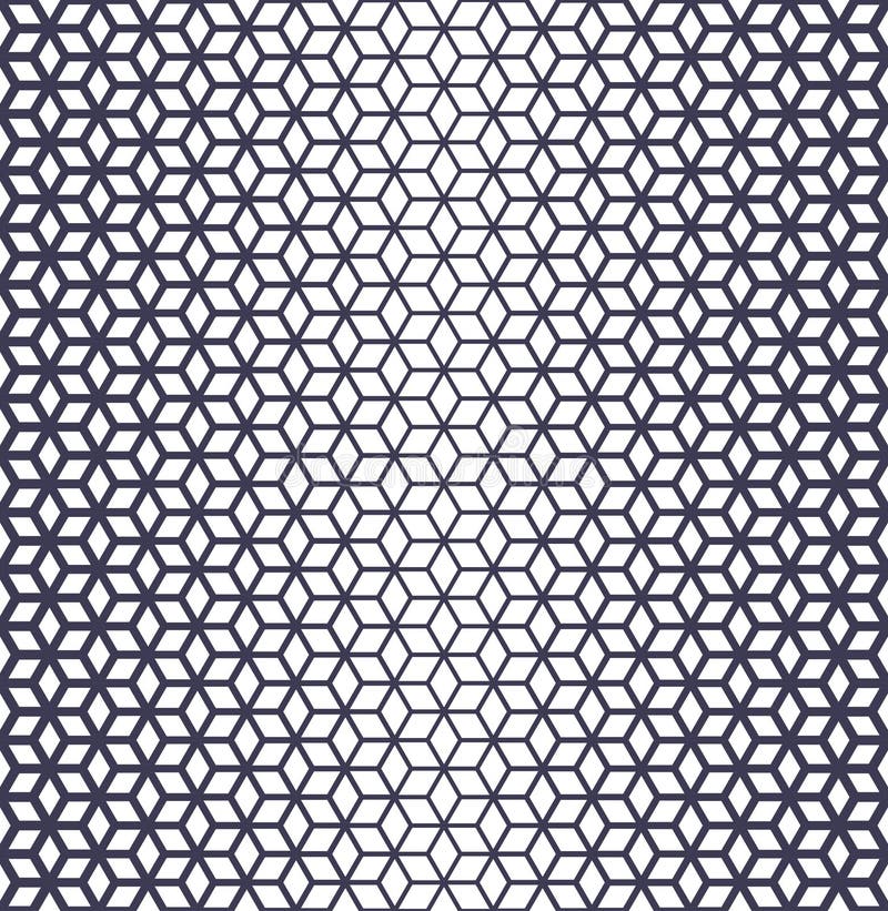 Abstract Sacred Geometry Purple Grid Halftone Cubes Pattern Stock ...