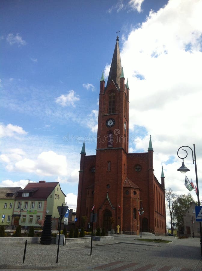 Barwice Poland Main Town Square Stock Photos - Free & Royalty-Free ...