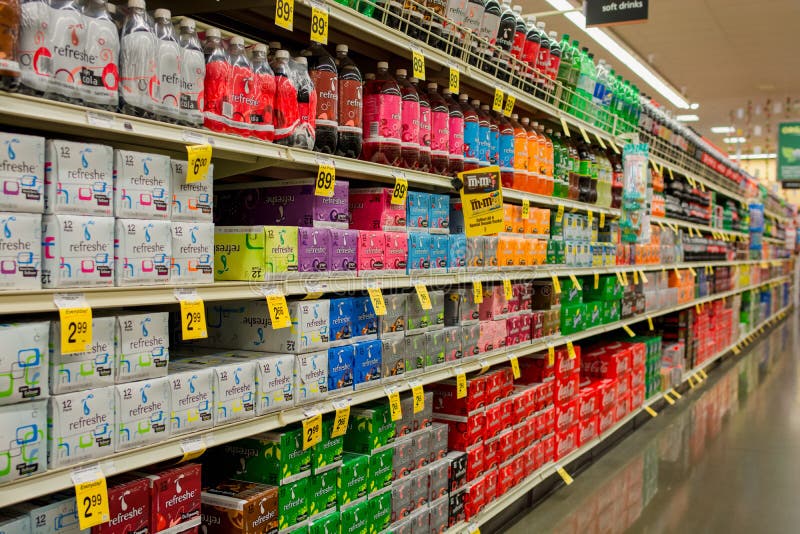 Bas-côté De Soude De Safeway Photo éditorial - Image du coke, section ...