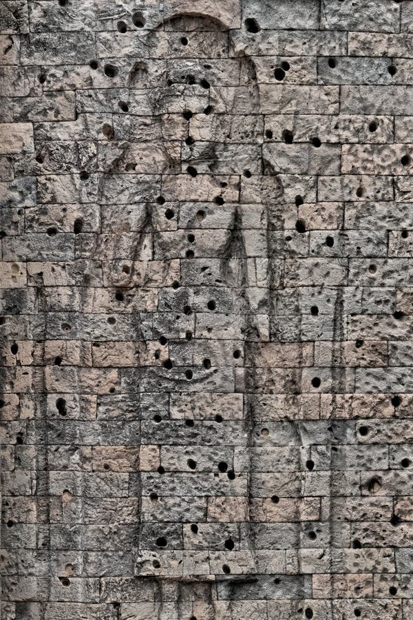 Bas Relief Brick Wall stock image. Image of monument - 80289837