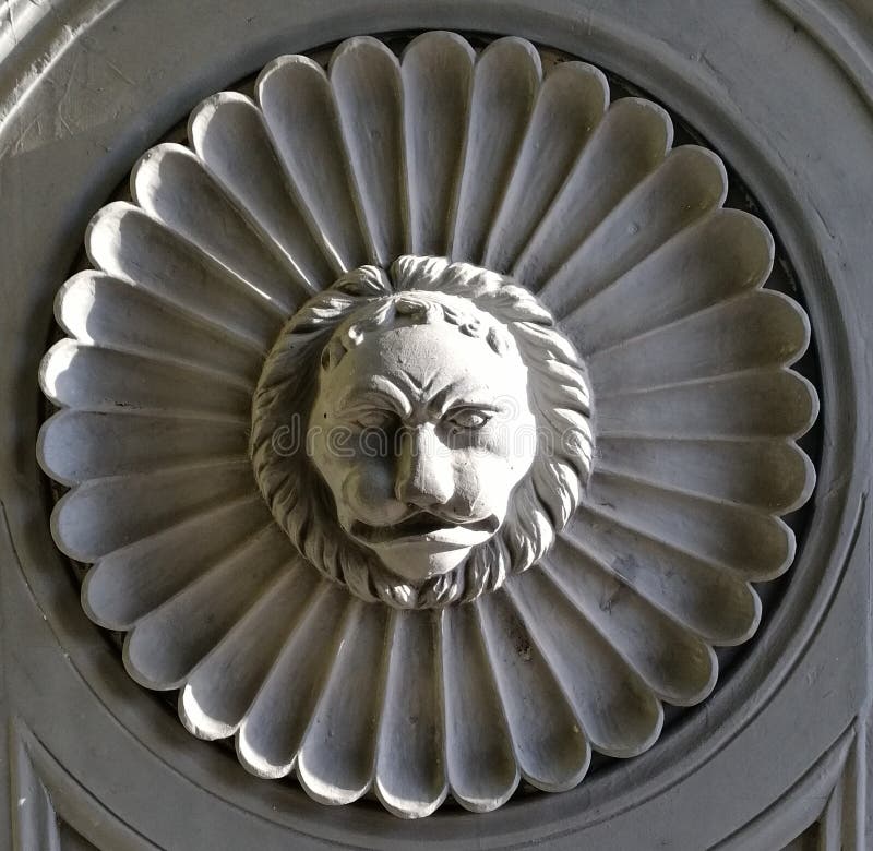 Bas-relief on the Old Building Stock Image - Image of building ...