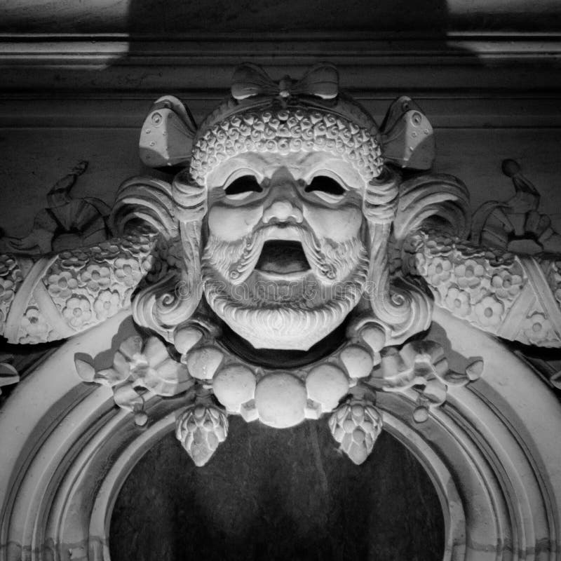 Bas Relief from Old Building Stone Face Stock Photo - Image of figure ...