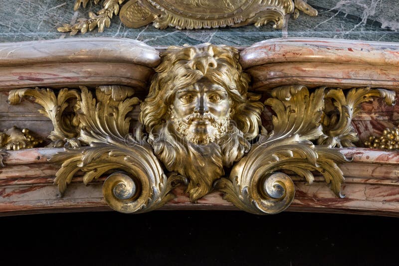 Bas Relief from Old Building Stone Face Stock Image - Image of gothic ...