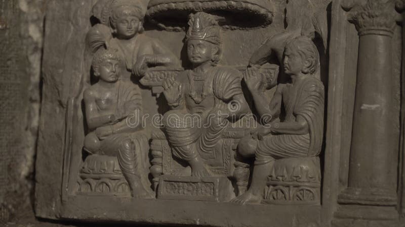 Ancient Plaster Bas-reliefs Stock Image - Image of historical, ancient ...