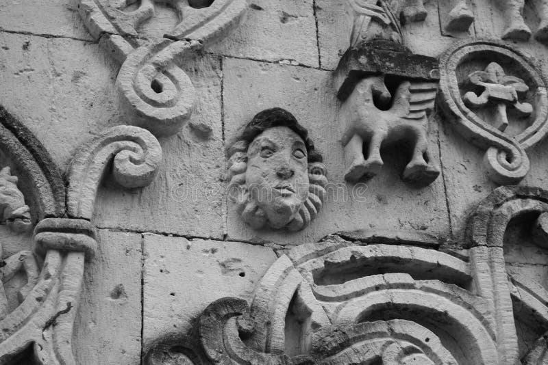 The Bas-relief on the Wall of a Building Stock Photo - Image of ...